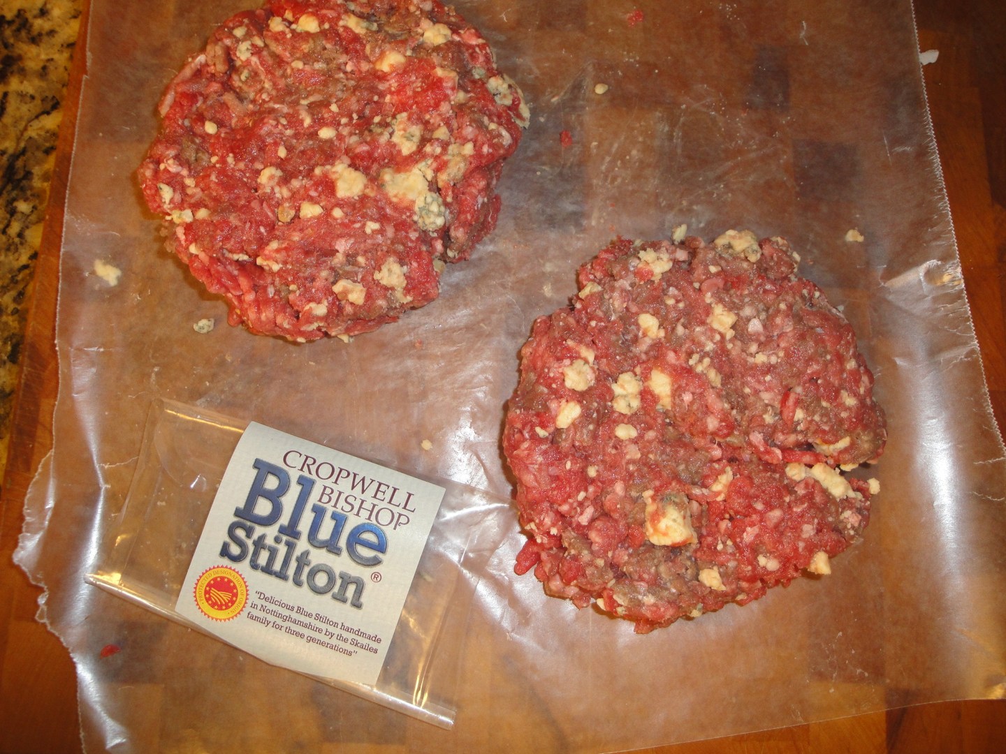Stilton Burger | Pam's Tactical Kitchen